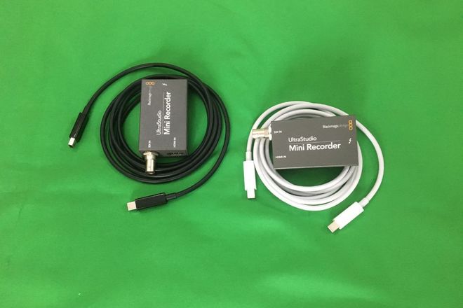 2x BMD UltraStudio Mini Recorder with Thunderbolt 2 Cable SDI&HDM - cinekit